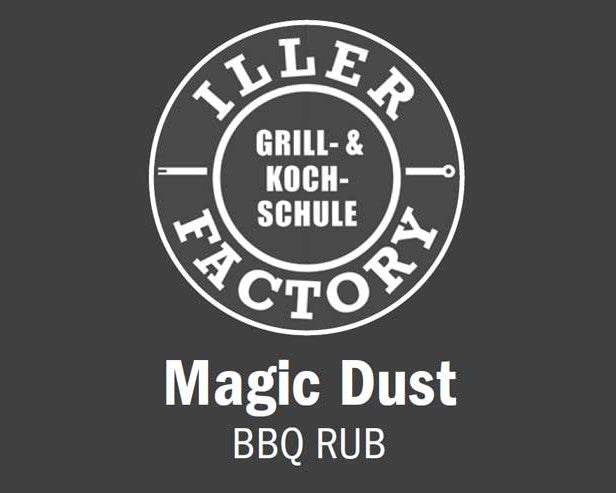 Magic Dust BBQ Rub 100 g BLACK EDITION – ILLER-Factory